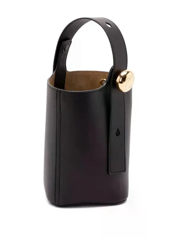 Loewe Mini Pebble Bucket Bag - Black