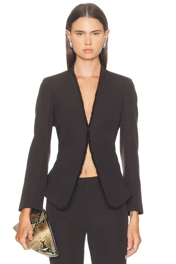 Alexander McQueen Fitted Blazer