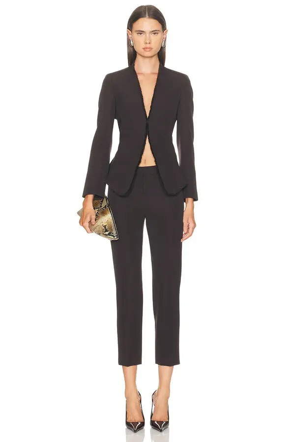 Alexander McQueen Fitted Blazer