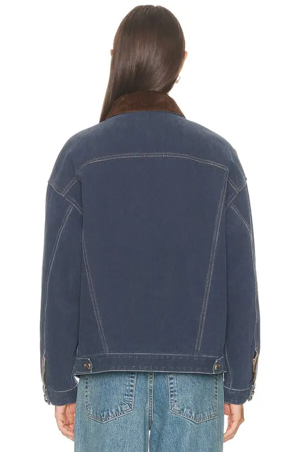 Miu Miu Button-up Denim Jacket