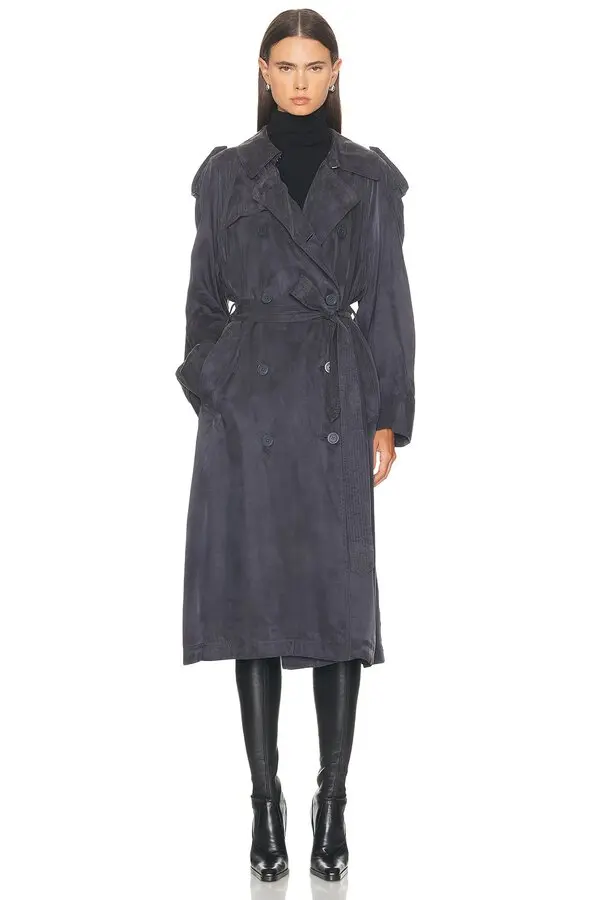 Helmut Lang Fluid Trench Coat