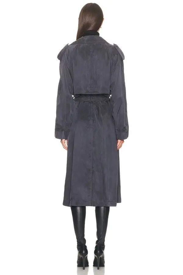 Helmut Lang Fluid Trench Coat