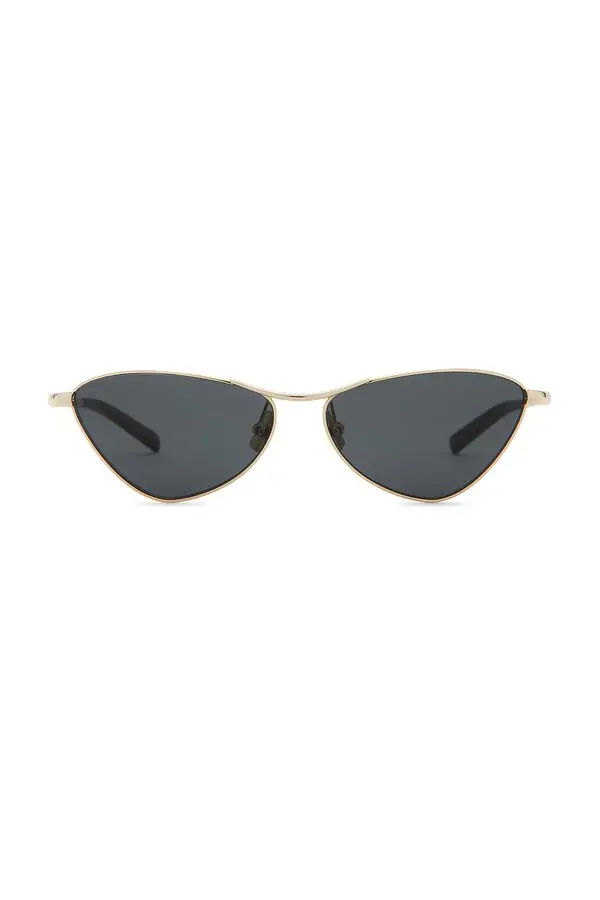 Saint Laurent Cat Eye Sunglasses - Gold & Black