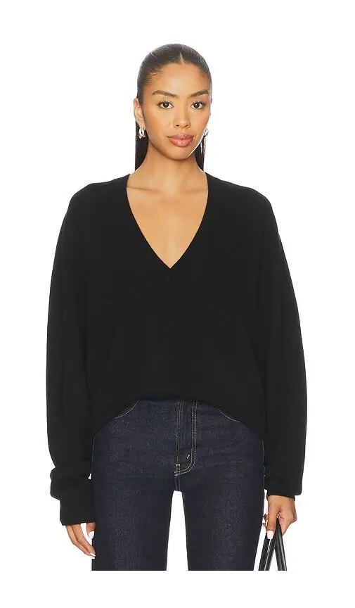 NILI LOTAN Feron Sweater - Black