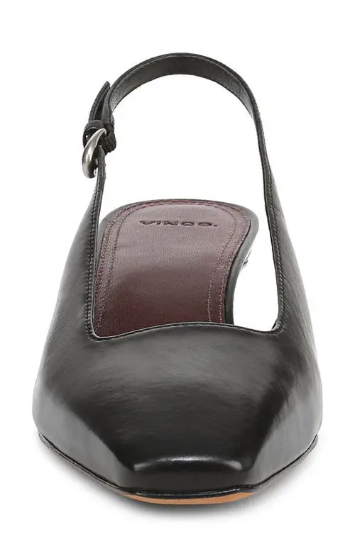 Vince Hart Kitten Heel Slingback Pump