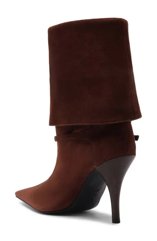 Schutz Rudy Stiletto Boot - Root Brown