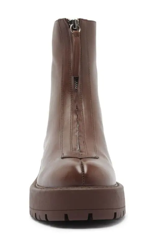 Schutz Farrah Moto Boot - Root Brown