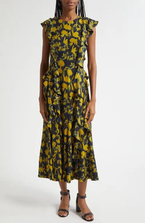 Ulla Johnson Flo Ruffle Maxi Dress