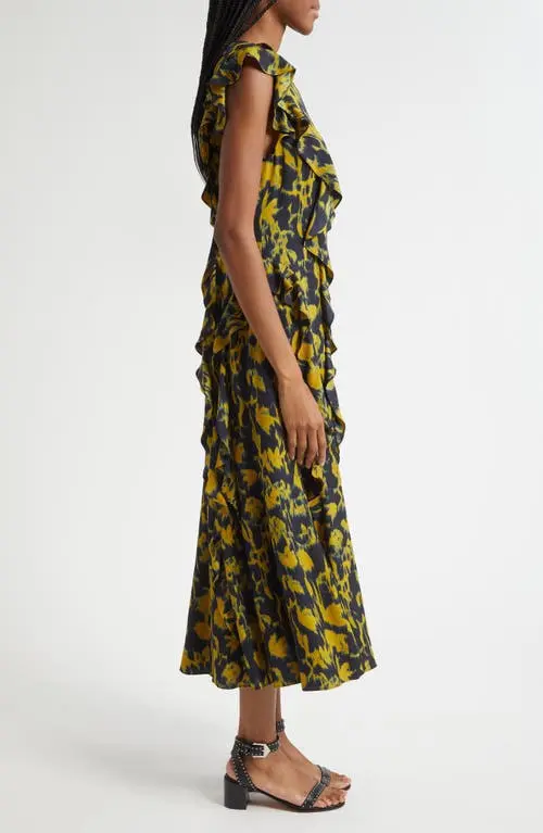 Ulla Johnson Flo Ruffle Maxi Dress