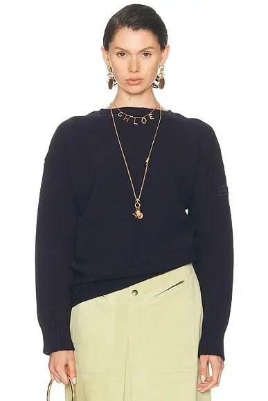 Chloé Wool Cashmere Pullover Sweater