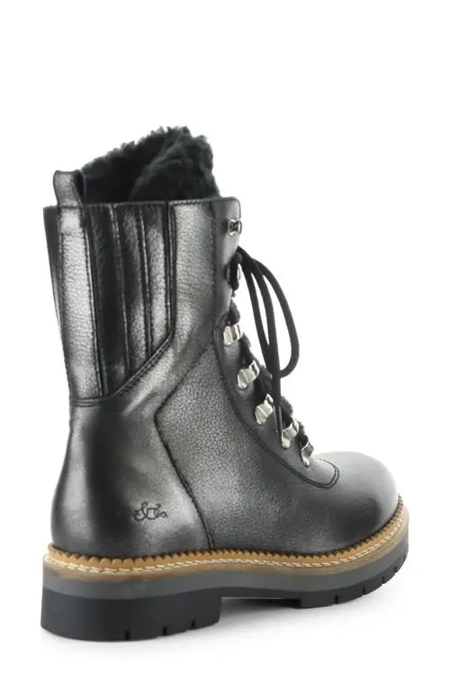 BOS. & CO. Adley Waterproof Wool Boots - Silver