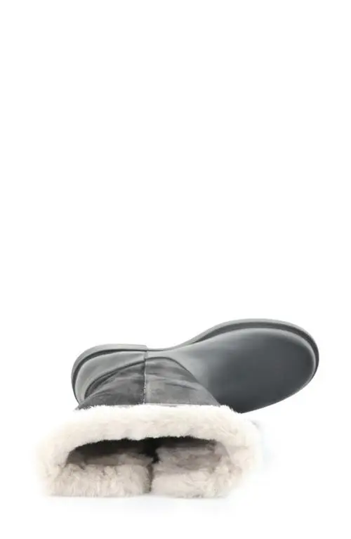 BOS. & CO. Neva Waterproof Genuine Shearling Boots - Black