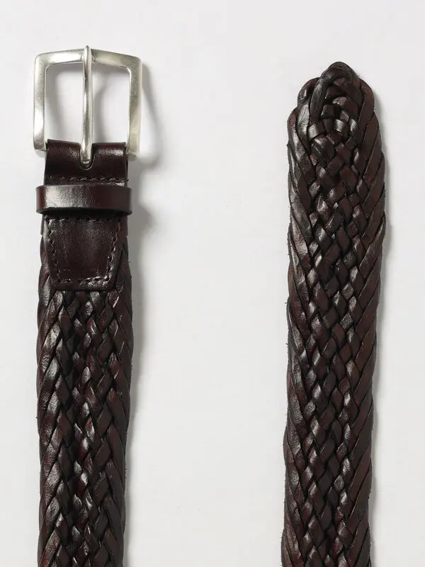 ORTIGNI Braided Belt - Dark