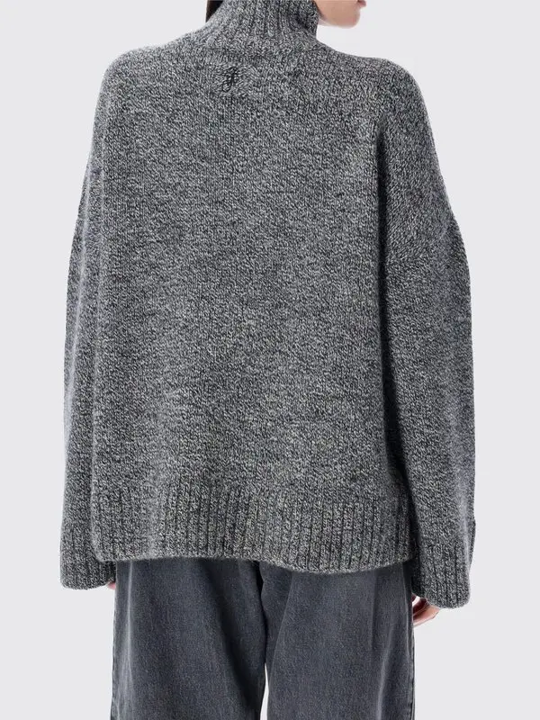 JW Anderson Ribbed High Neck Sweater - Grey