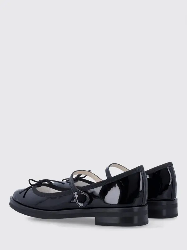 Repetto Patent Mary Jane Ballet Flats - Black