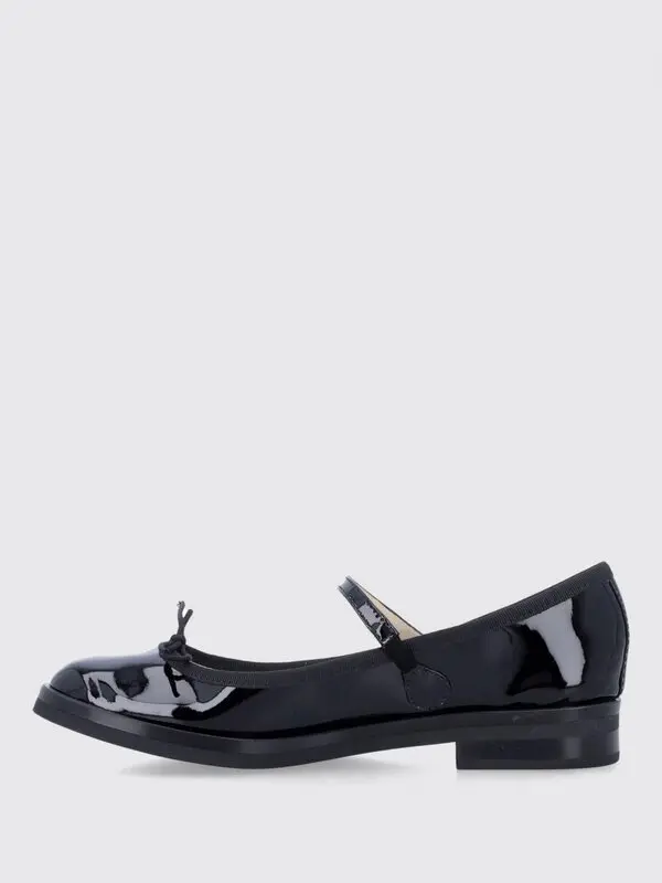 Repetto Patent Mary Jane Ballet Flats - Black
