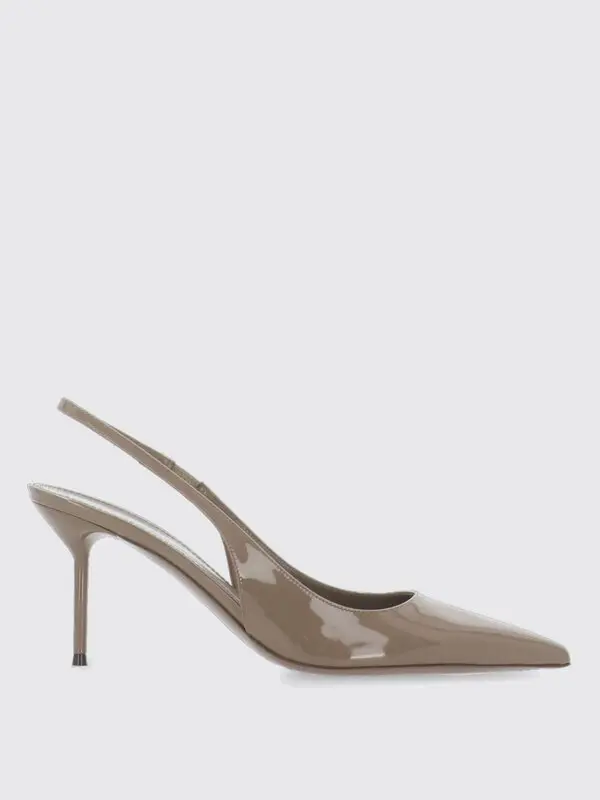 Paris Texas Pointed Toe Slingback Pumps - Beige