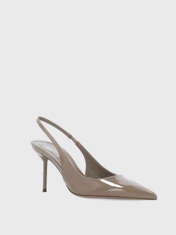 Paris Texas Pointed Toe Slingback Pumps - Beige