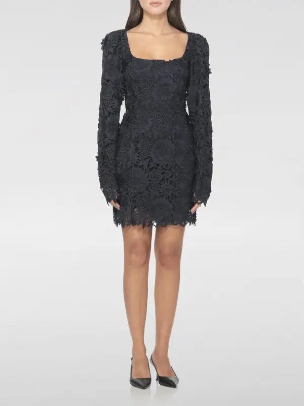 ROTATE BY BIRGER CHRISTENSEN Lace Mini Dress - Blue