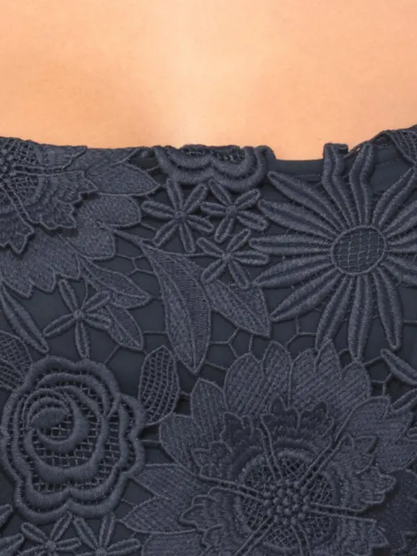 ROTATE BY BIRGER CHRISTENSEN Lace Mini Dress - Blue