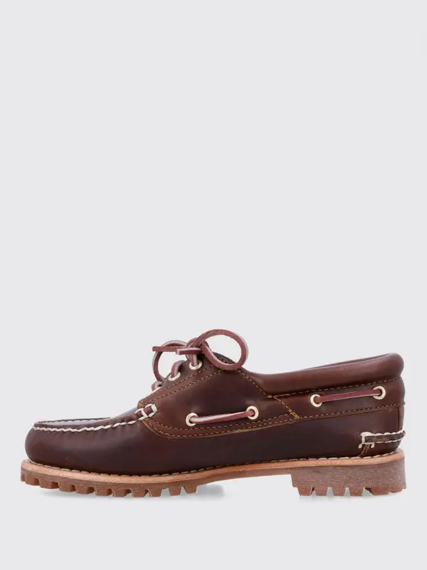 Timberland Authentic 3-eye Lug Handsewn Boat Shoes - Brown