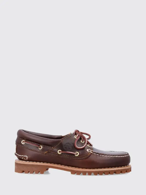 Timberland Authentic 3-eye Lug Handsewn Boat Shoes - Leather