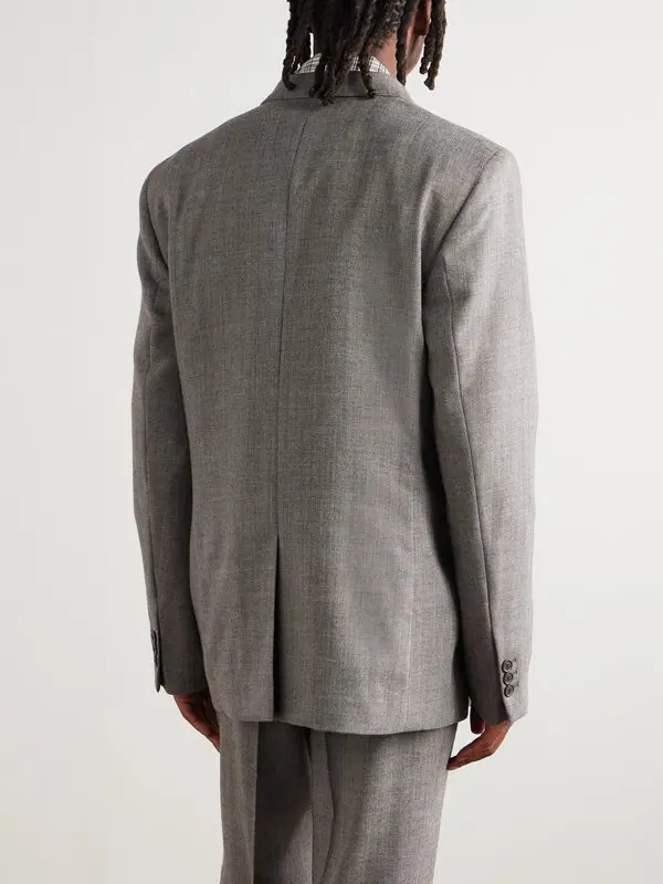 Our Legacy Ceremony Oversized Textured-wool Blazer