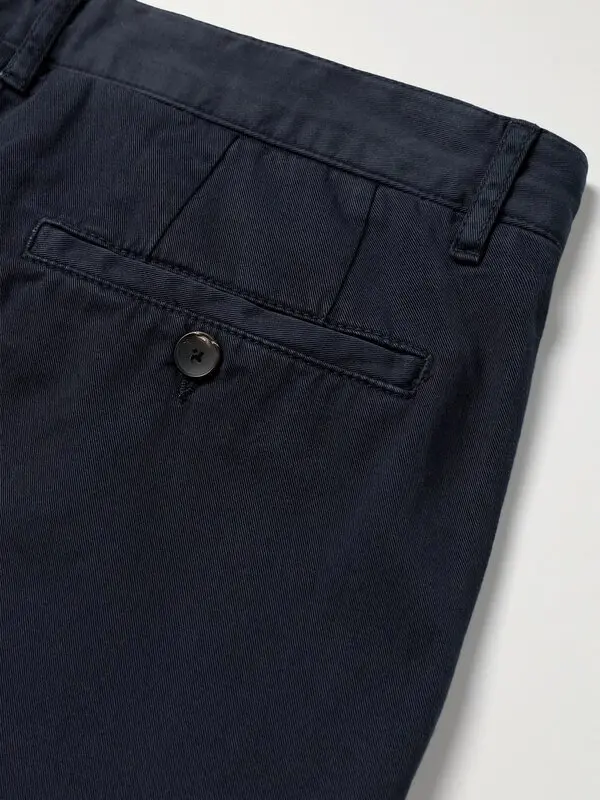 Mr P. Samuel Slim-fit Cargo Trousers - Blue