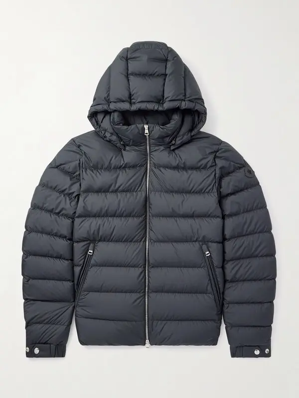 Moncler Arneb Logo-appliquéd Quilted Shell Hooded Down Jacket