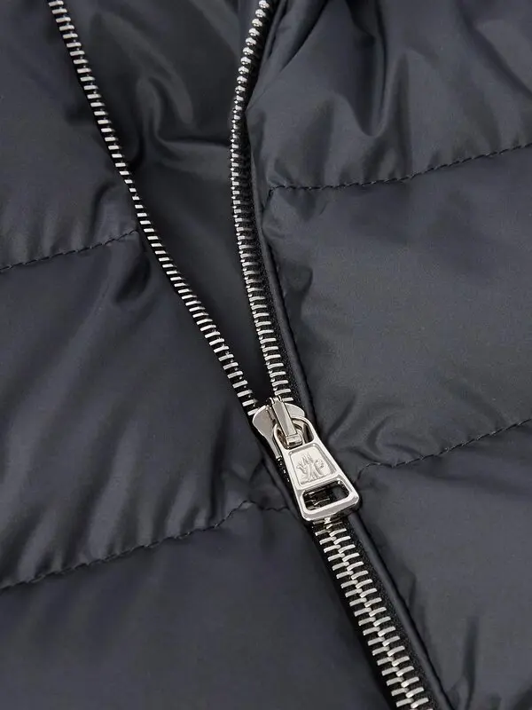 Moncler Arneb Logo-appliquéd Quilted Shell Hooded Down Jacket