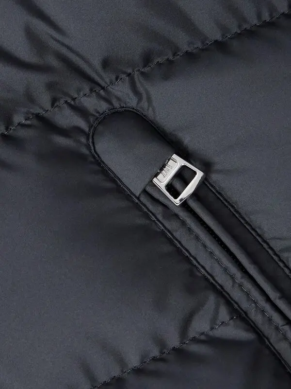 Moncler Arneb Logo-appliquéd Quilted Shell Hooded Down Jacket