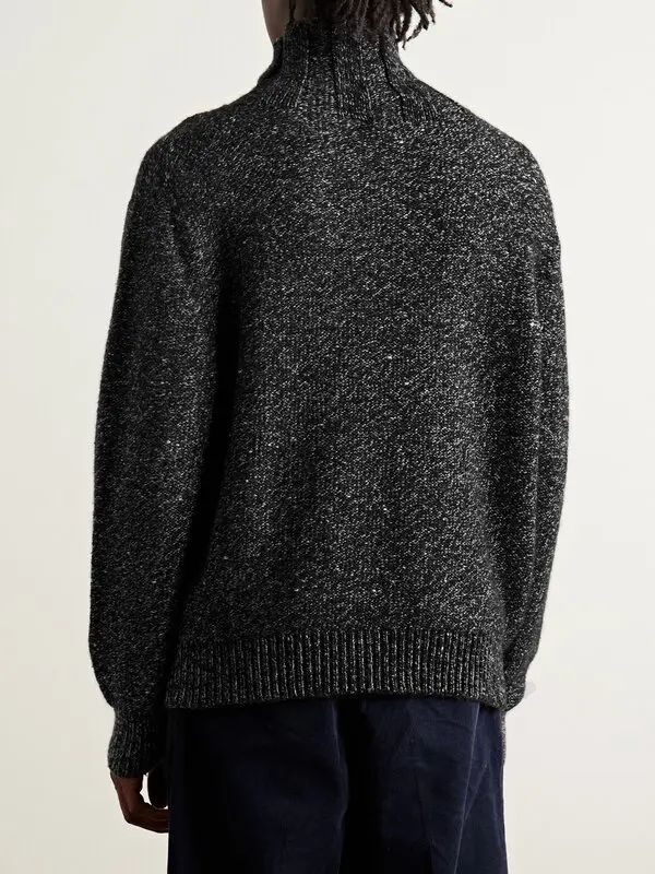 Inis Meáin Organic Cashmere Rollneck Sweater