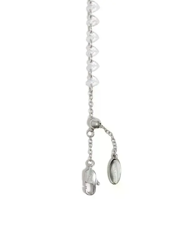 Bimba Y Lola Crystal Heart Bracelet - Silver