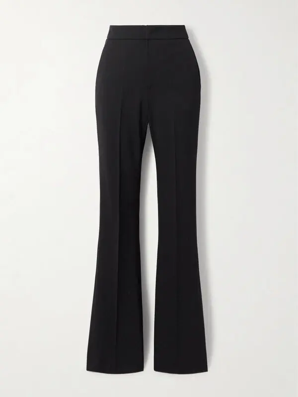 Sasuphi Slim-fit Flared Twill Pants