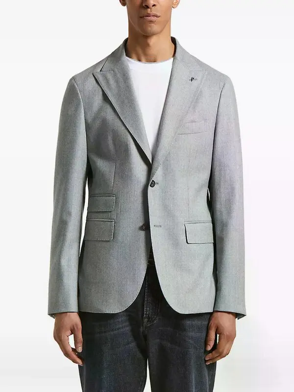 Peserico Flap-pocket Single-breasted Blazer