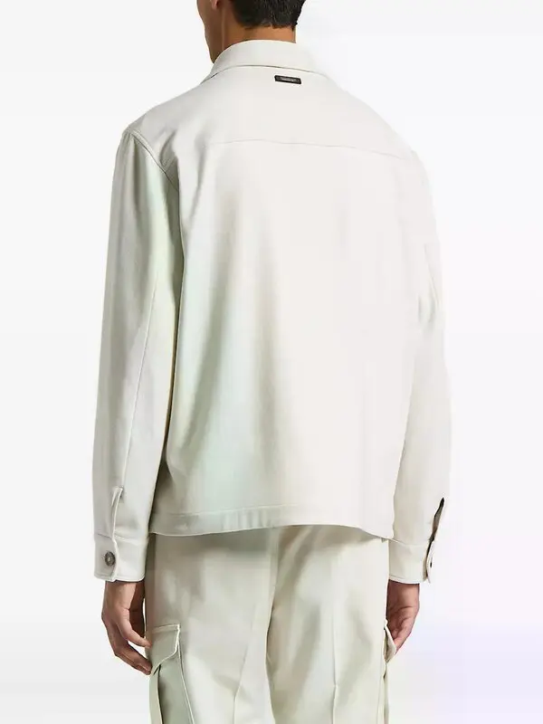 Peserico Double-pocket Button-front Jacket - Neutrals