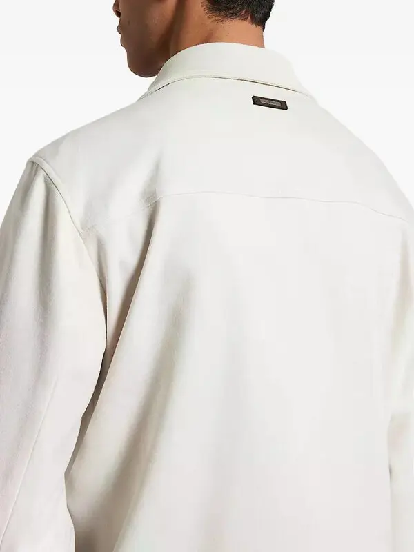 Peserico Double-pocket Button-front Jacket - Neutrals