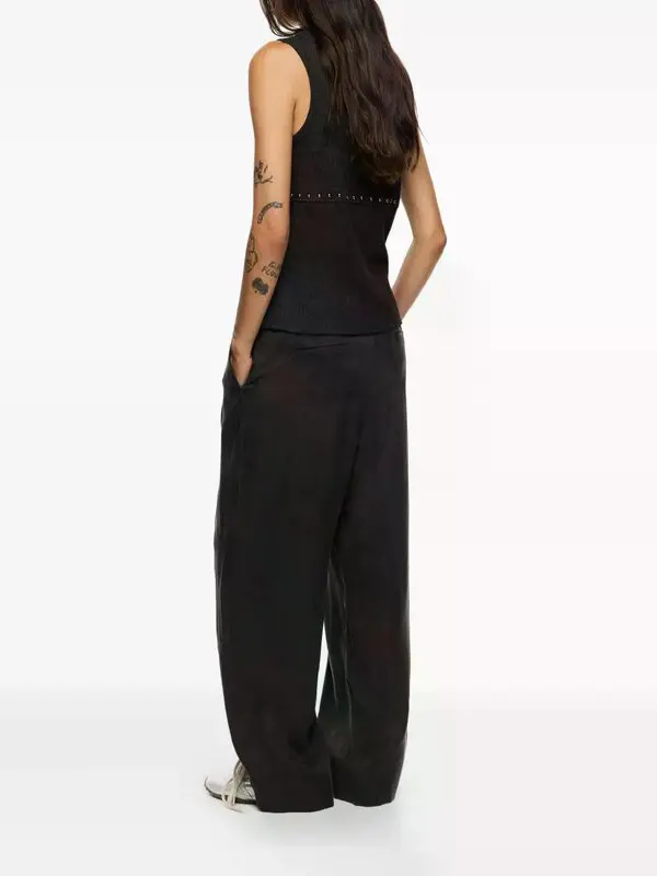 Bimba Y Lola Pleated Drawstring Trousers
