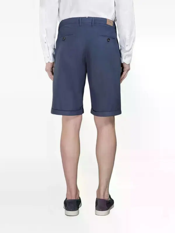MOORER Tailored Pleated Shorts