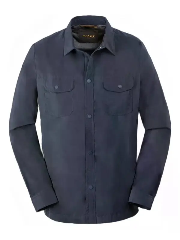MOORER Atlas Buttoned Shirt Jacket