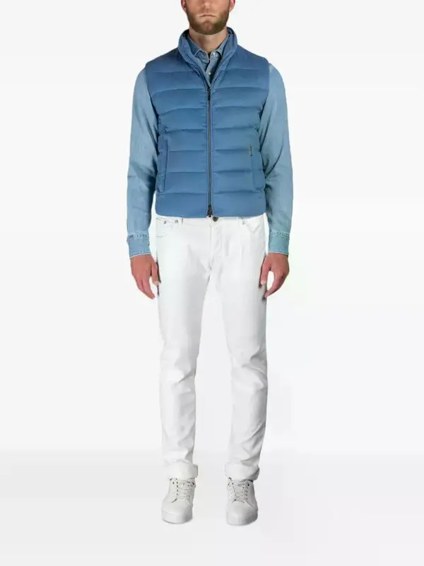 MOORER Oliver Quilted Gilet