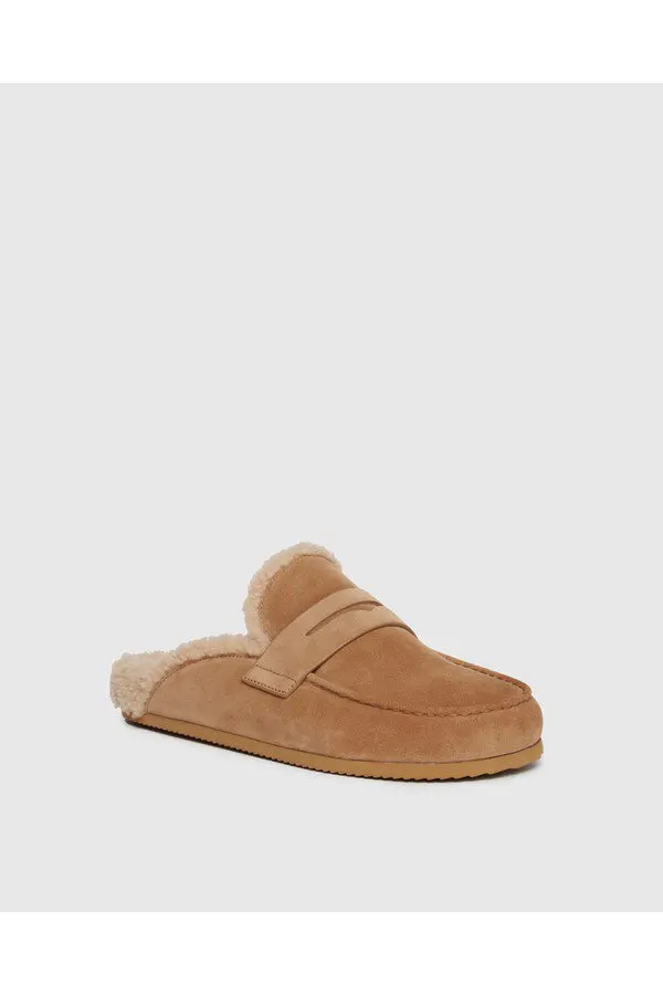 Paige Wynn Shearling Flat