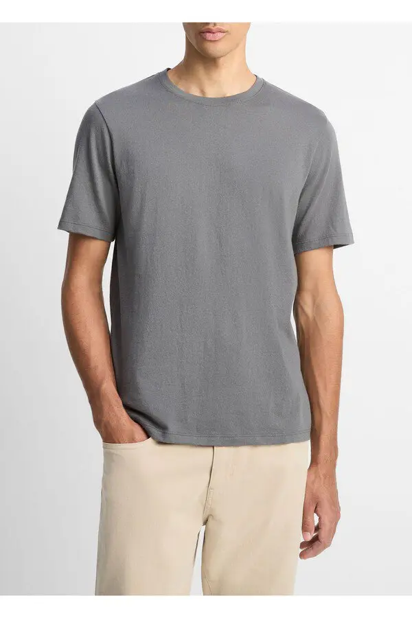 Vince Cotton T-shirt - Natural