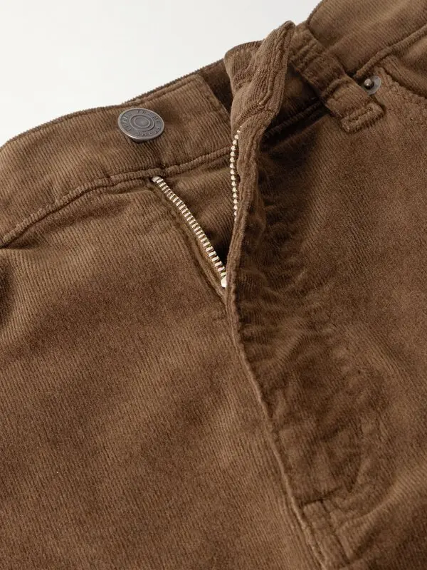FRAME Cotton-blend Corduroy Flare Pants - Brown