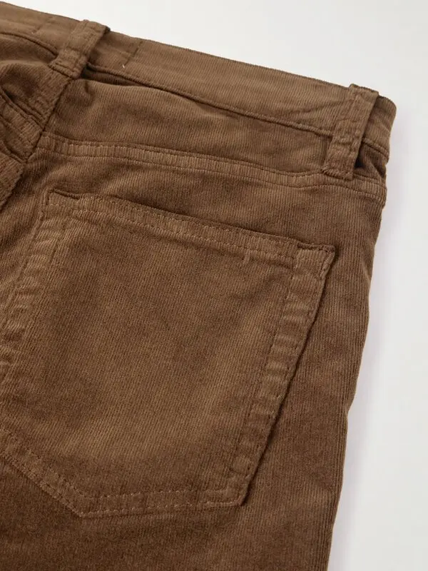 FRAME Cotton-blend Corduroy Flare Pants - Brown