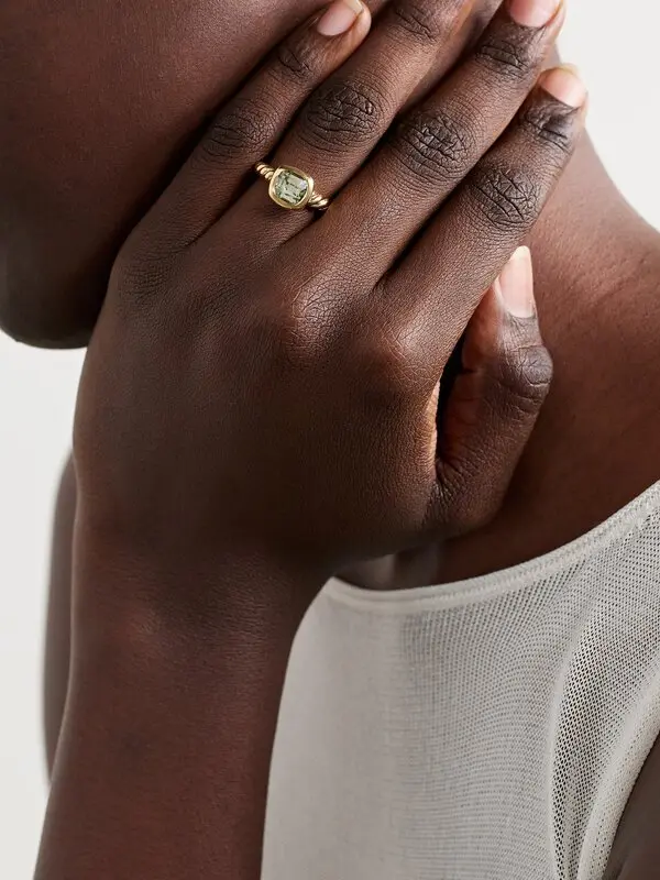 David Yurman Dy Mercer Prasiolite Ring