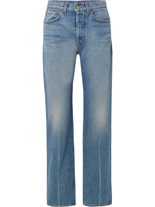 B Sides Tilda Mid-rise Straight-leg Jeans - Blue