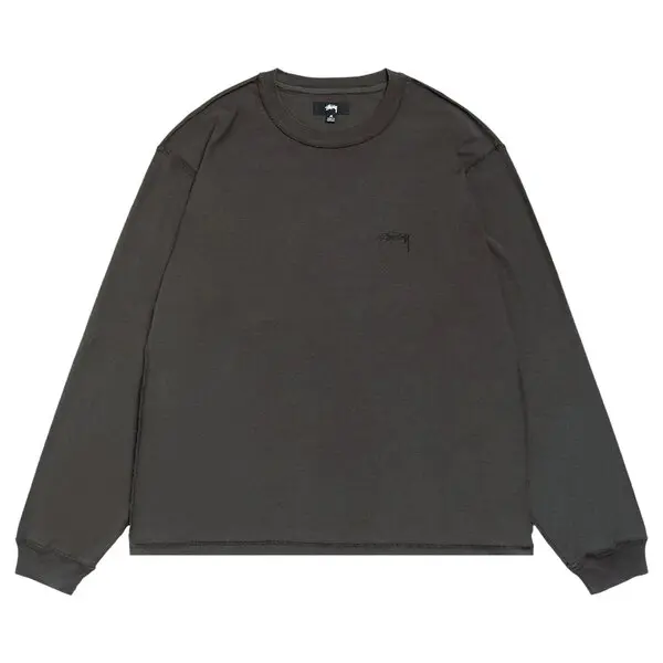 StÜssy Lazy Long-sleeve Tee - Blue
