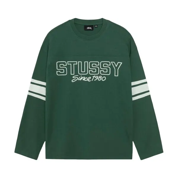 StÜssy Football Crew - Green