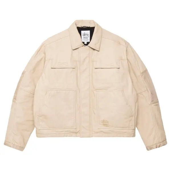 StÜssy Utility Work Jacket - Tan